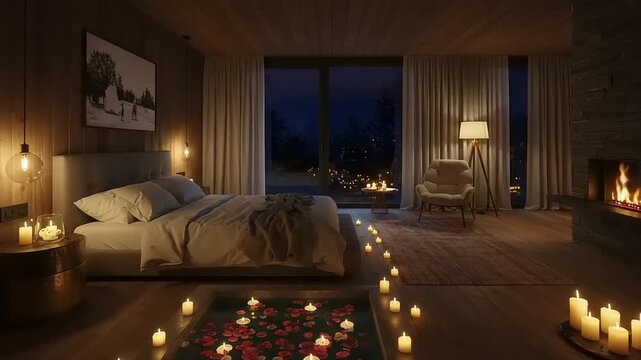 bedroom candle