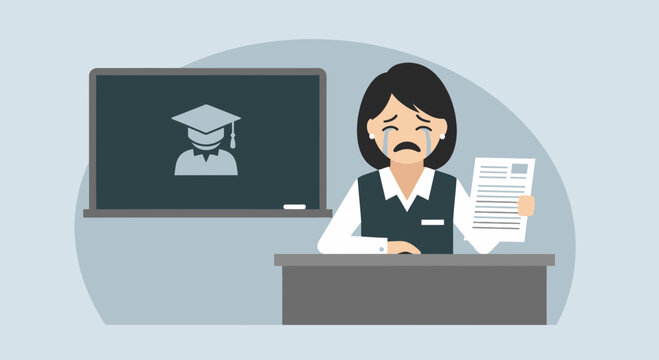 Exam Stress Cartoon Images – Browse 3,681 Stock Photos, Vectors, and ...