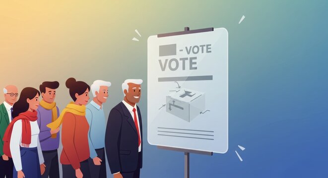Voting Cartoon Images – Browse 75,658 Stock Photos, Vectors, and Video ...