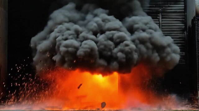 Backdraft Fire