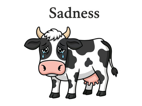 Sad Cow Face