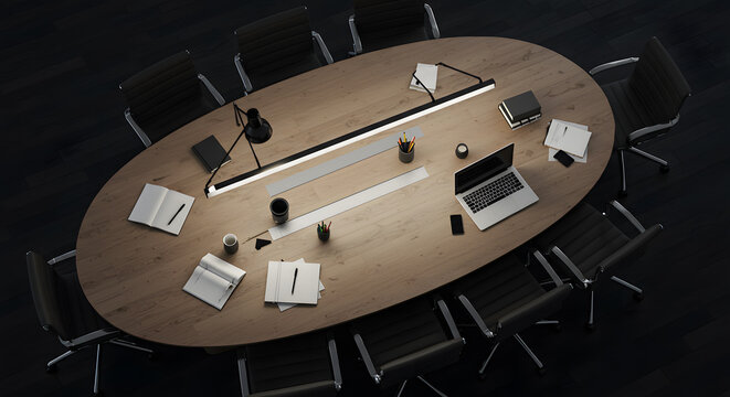 Conference Table Png Top View
