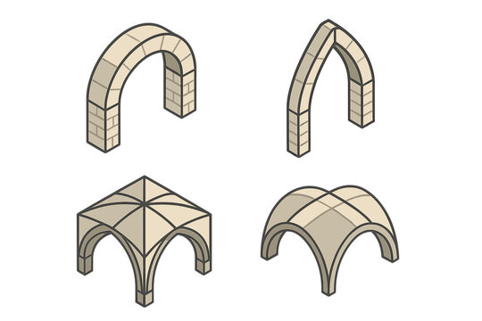 ribbed vaults drawing