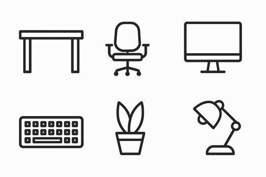 "Office Icons" Images – Browse 5,456 Stock Photos, Vectors, and Video ...