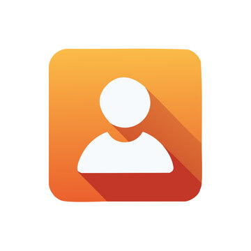 orange profile icon