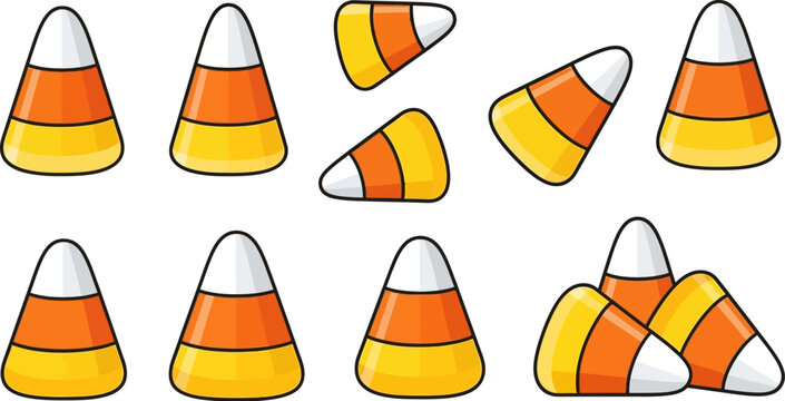 Candy Corn Day Clipart