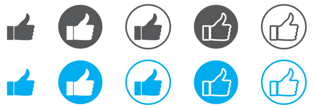 icone like e dislike