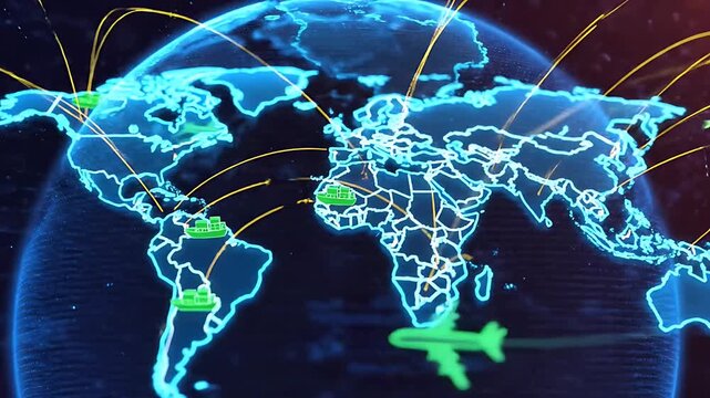 "Logistics Map" Images – Browse 906 Stock Photos, Vectors, and Video ...