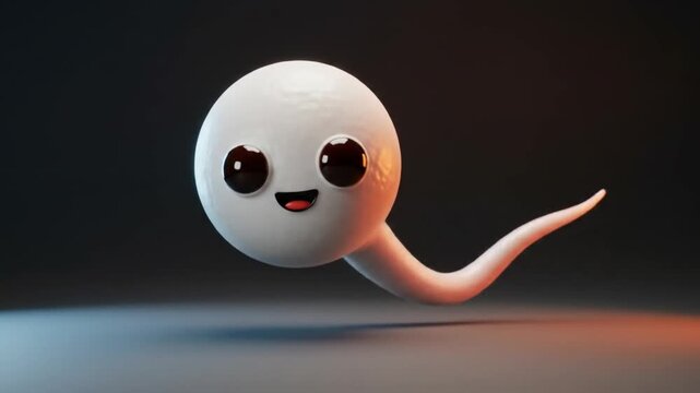 funny sperm animation