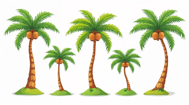 green coconut drawing elementary