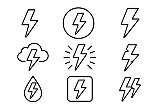 lightning bolt icon copy paste