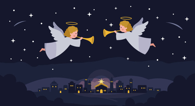 nativity angels