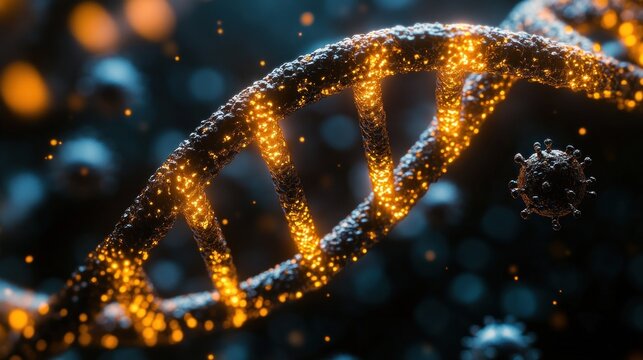 Golden Dna Helix Images – HD & 4K Photos Free to Download | PikWizard