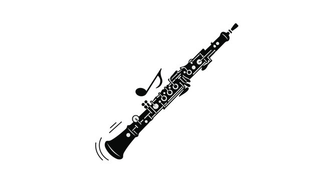 oboe coloring page