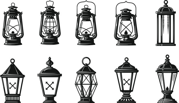 lantern vector