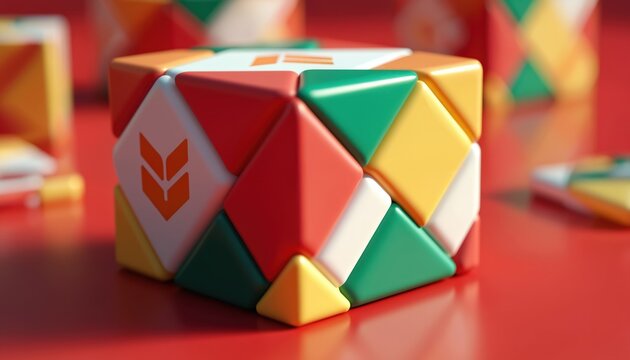 Puzzle Face Logo - Images et vidéos libres de droits | Adobe Stock