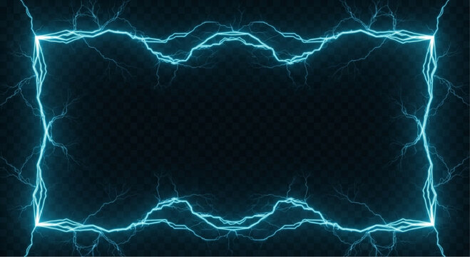 electricity background effect