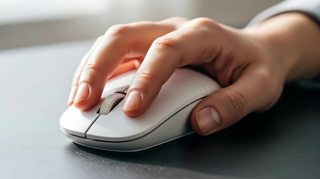 mouse click hand