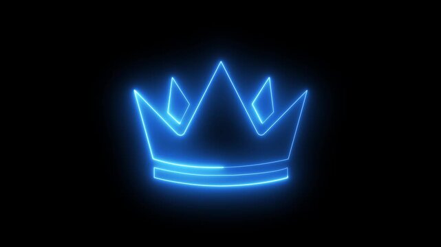 king crown animation
