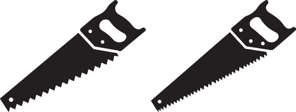 hand saw vector