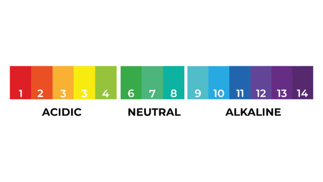 printable ph color chart