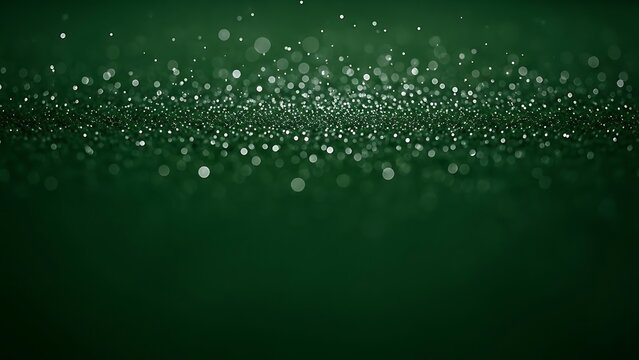 green sparkles background