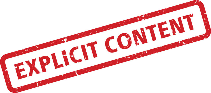 explicit content warning initials