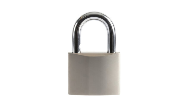 padlock no background