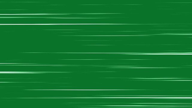 green speed lines