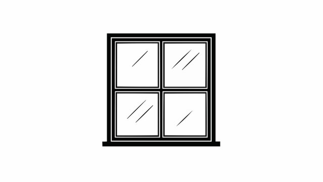window clipart square