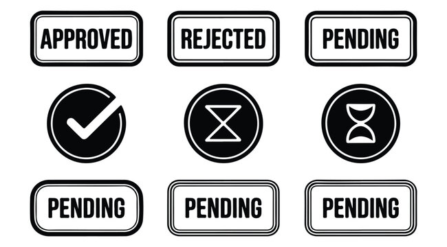 Symbol For Pending Status