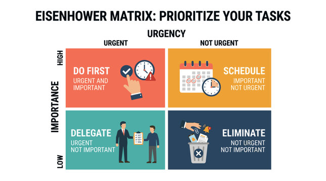 Eisenhower Matrix Images – Browse 553 Stock Photos, Vectors, and Video ...